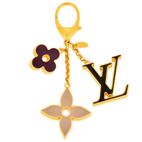 Louis Vuitton | Accessories | Louis Vuitton Bag Charm Fleur De Monogram ...